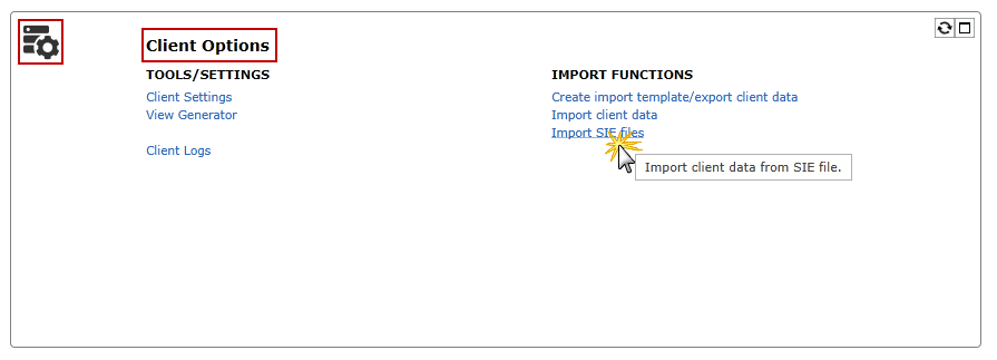 Importing SIE Files into Bizview – Bizview v24