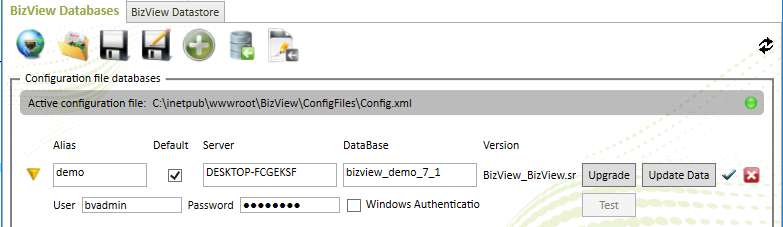 Shared SQL Server Instance for Bizview & ERP System – Bizview v24