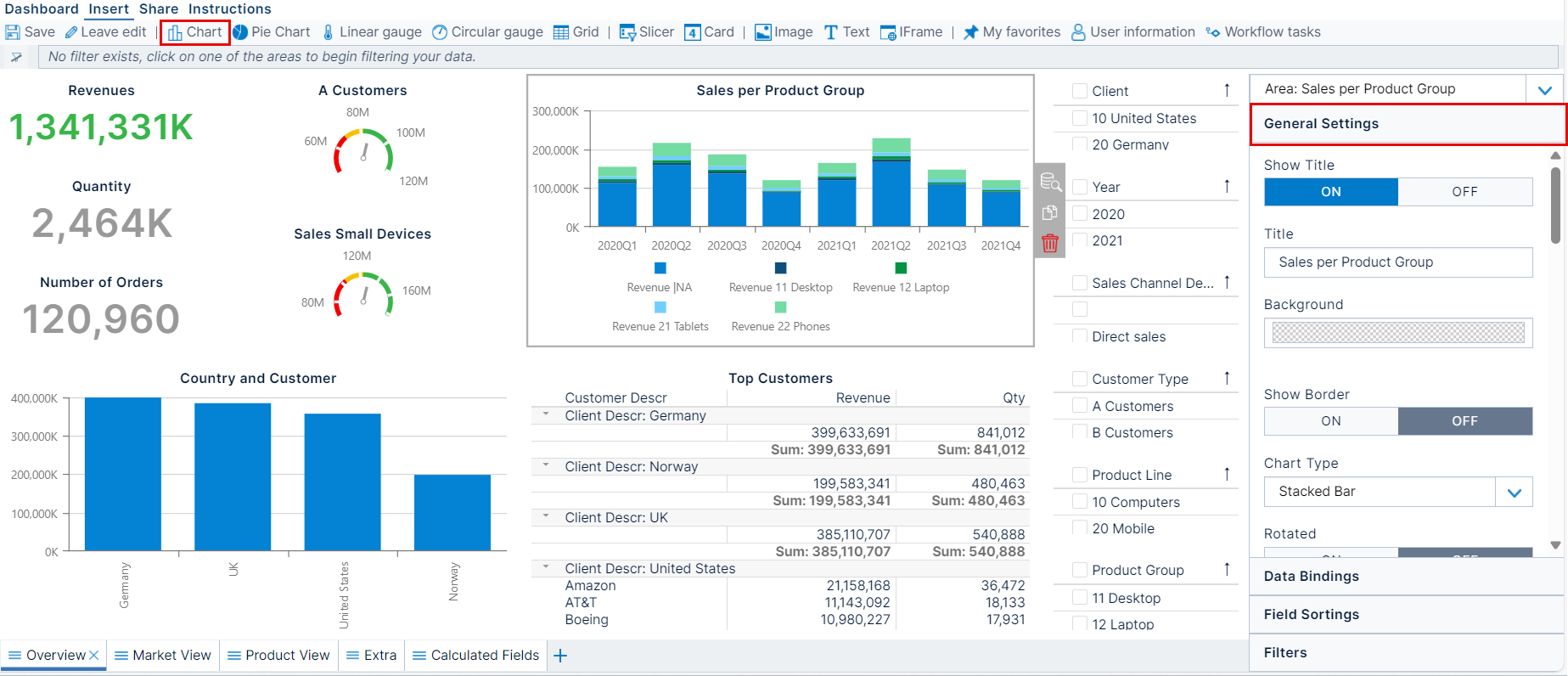 Charts – Bizview v24