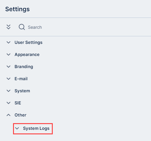 Client Logs – Bizview v24