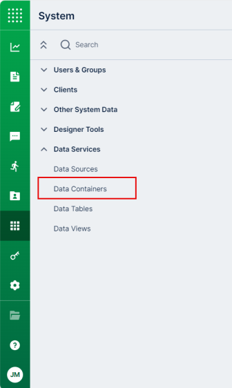 Data Containers – Bizview v24