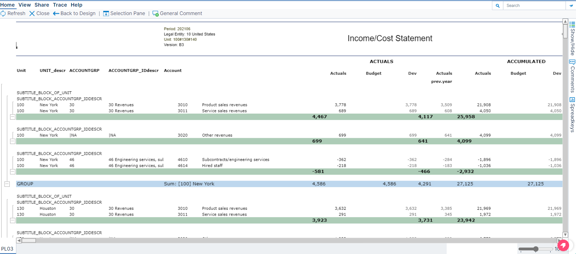 Data Bindings - Settings – Bizview v24
