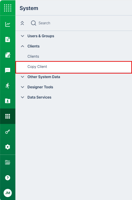 Copy Client – Bizview v24