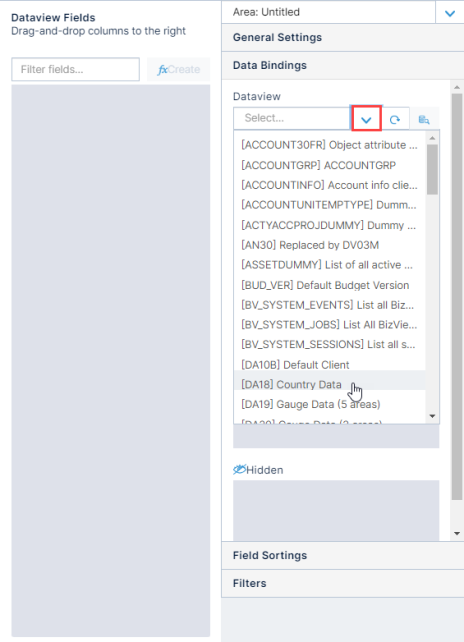 Data Views – Bizview v24