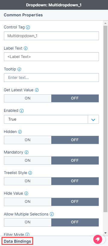 Dropdown – Bizview v24