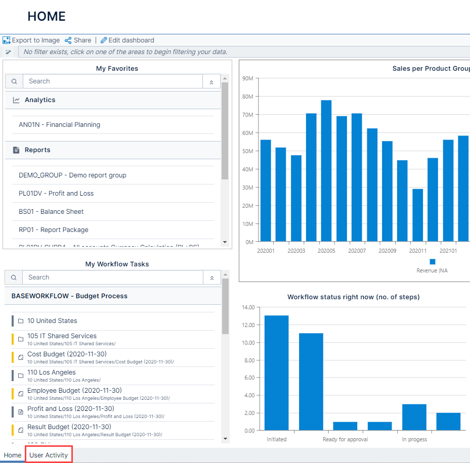 Event Log – Bizview v24