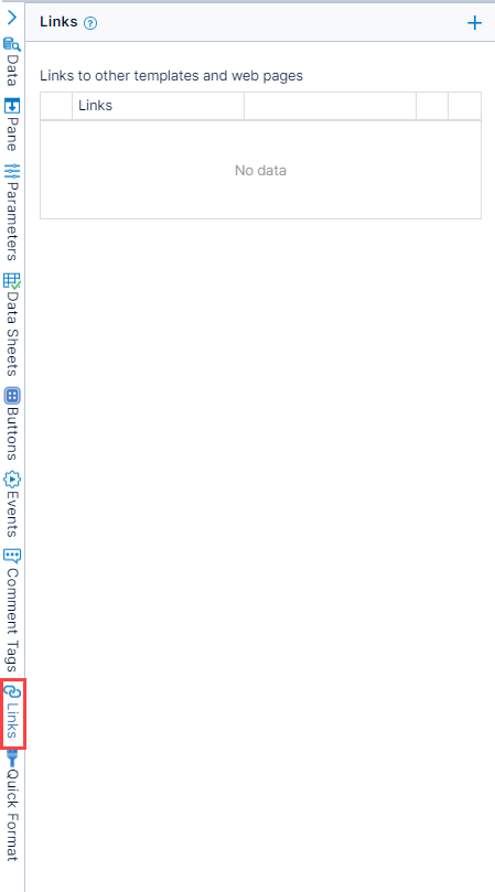 Right Panel - Links – Bizview v24
