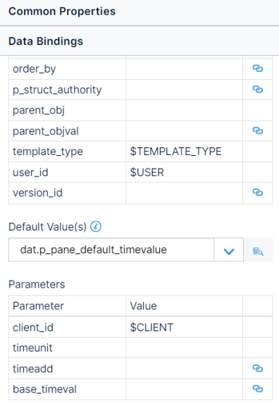 P_Pane_Default_TimeValue – Bizview v24