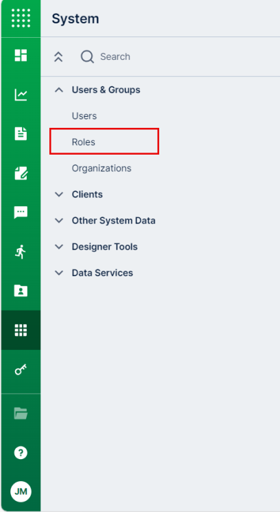 Roles – Bizview v24