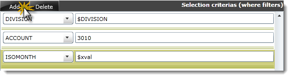 Selection Criteria – Bizview v24