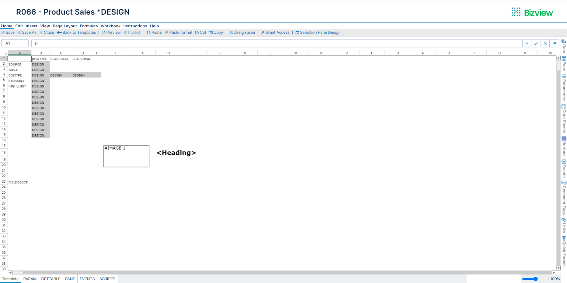 Template Design – Bizview v24