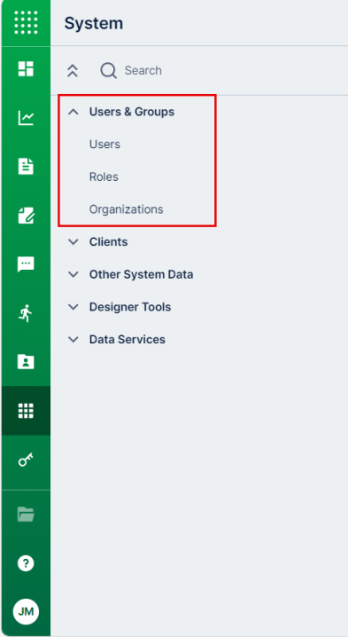 Users & Groups – Bizview v24