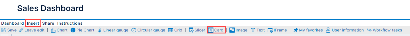 Inserting a Card – Bizview v24