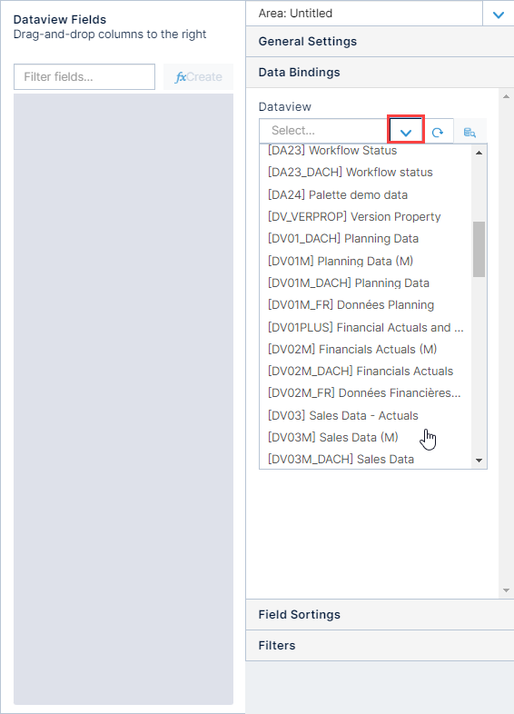 Data Bindings - Grid – Bizview v24