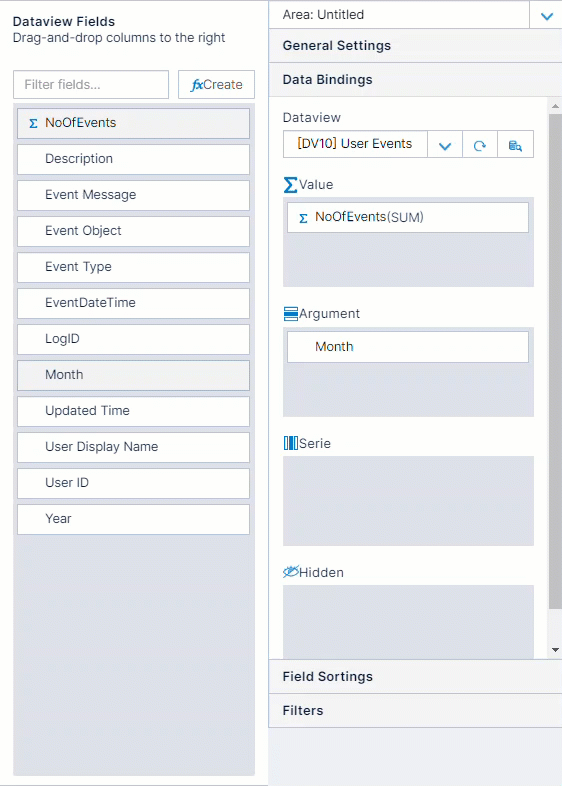 Data Bindings - Chart – Bizview v24