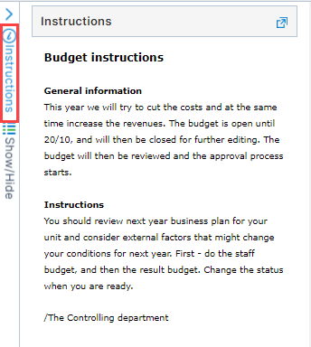 Instructions - Reports – Bizview v24