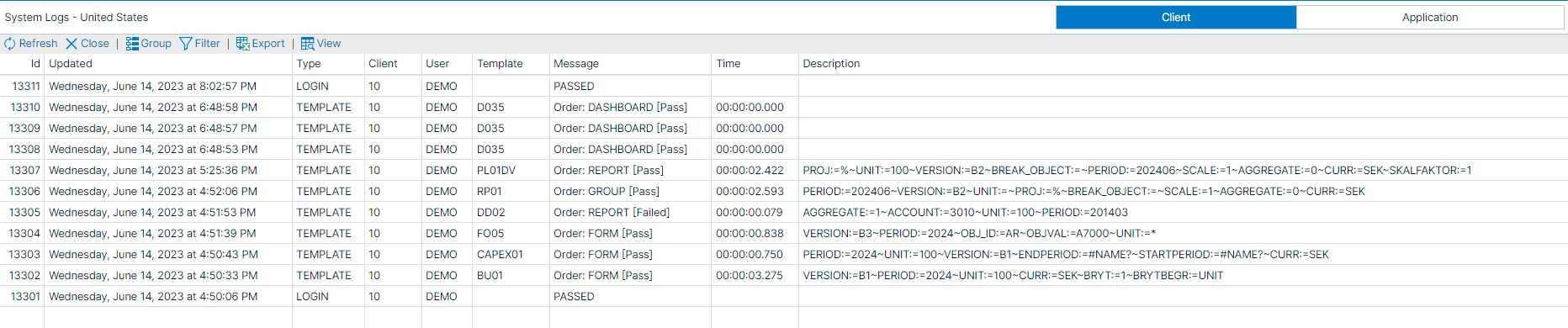 Client Other – Bizview v24