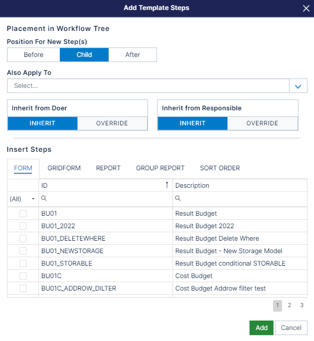 Insert Steps - Template – Bizview v24