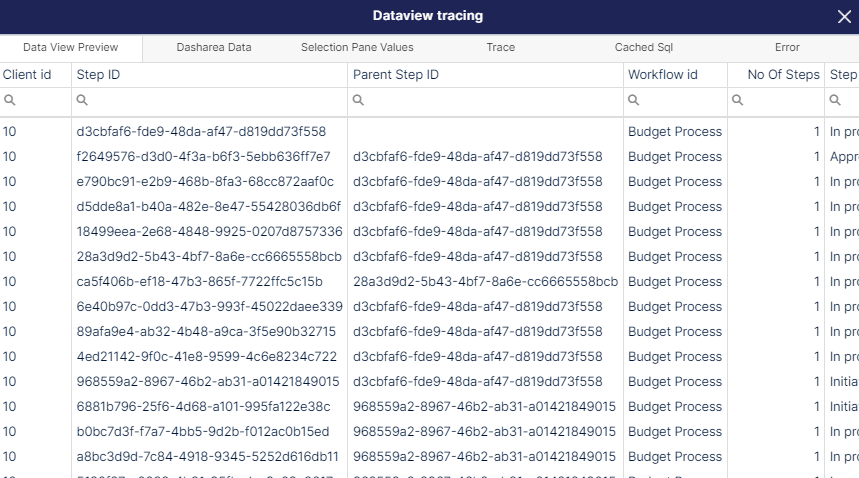 Trace – Bizview v24