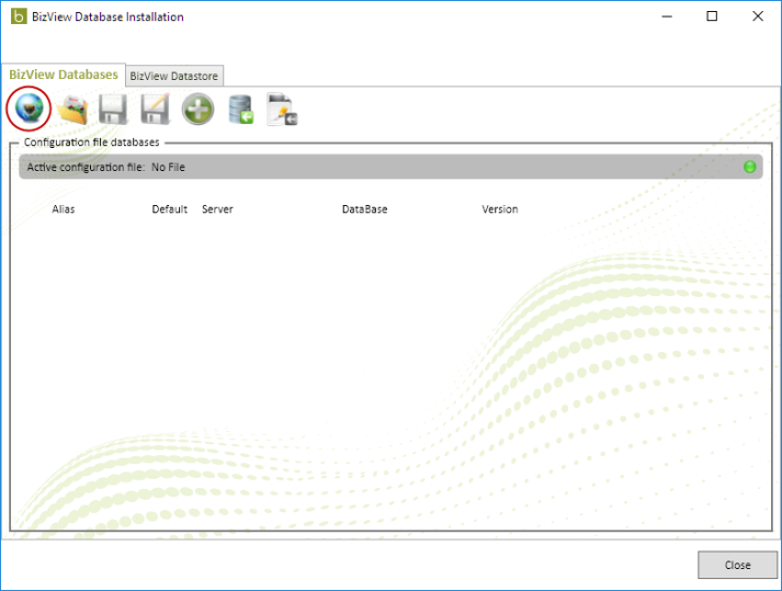 Manually Opening the Web Application Configuration File – Bizview v24