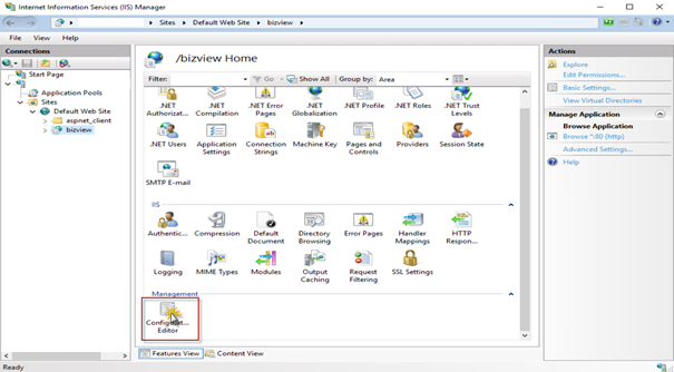 Enabling WebSocket Protocol – Bizview v24