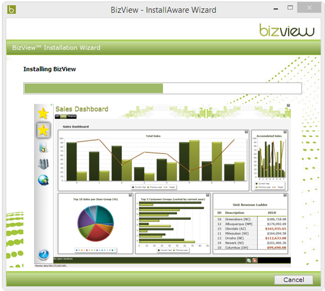 Set up Dialogues – Bizview v24