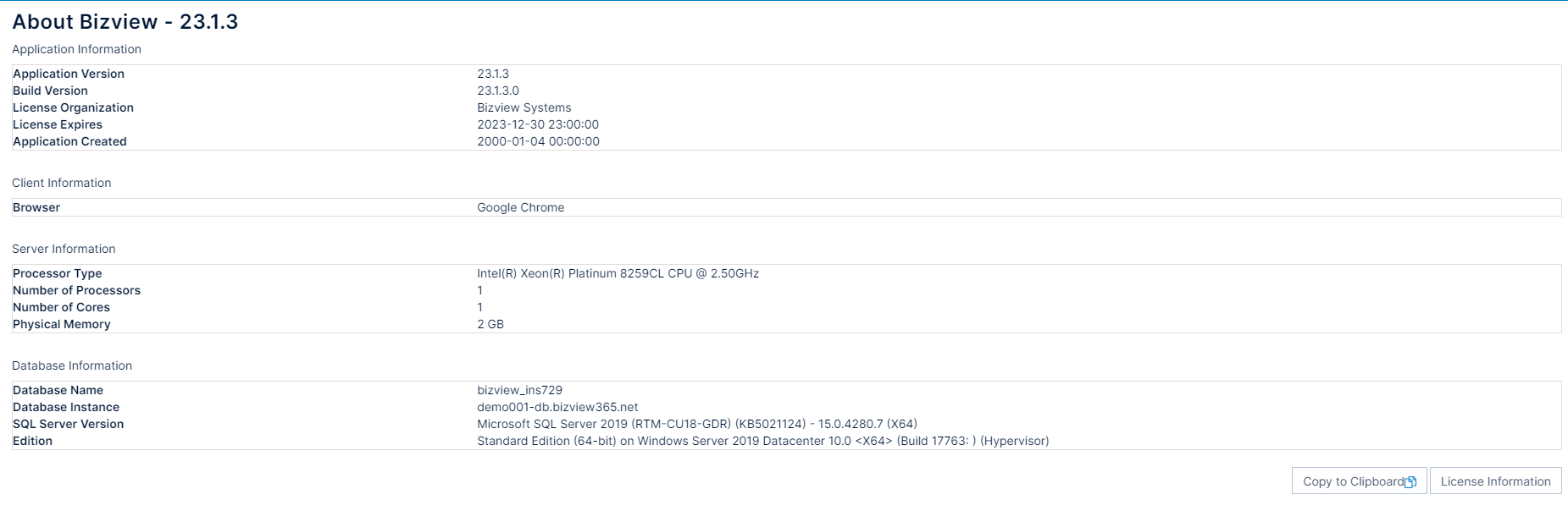 About Bizview – Bizview v24